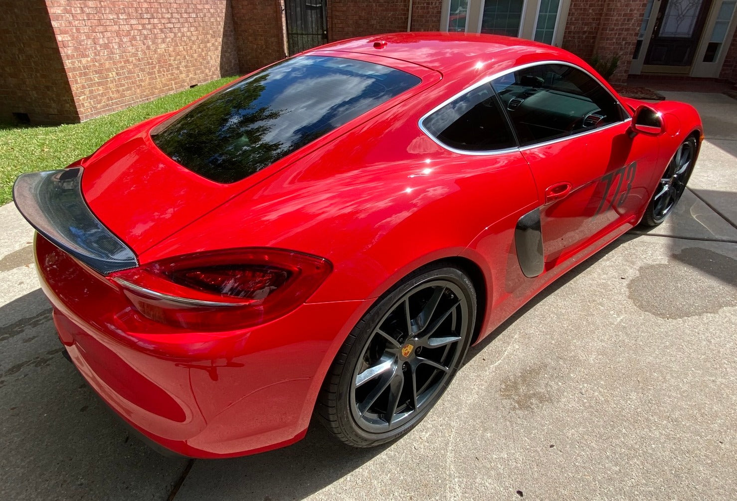 Porsche 981 Cayman Ducktail Spoiler — Carbon & FRP | Skyer Motorsport ...